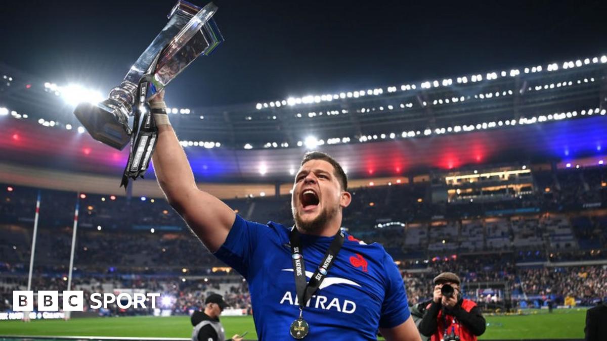 Six Nations: France beat England to sweep to Grand Slam - BBC Sport