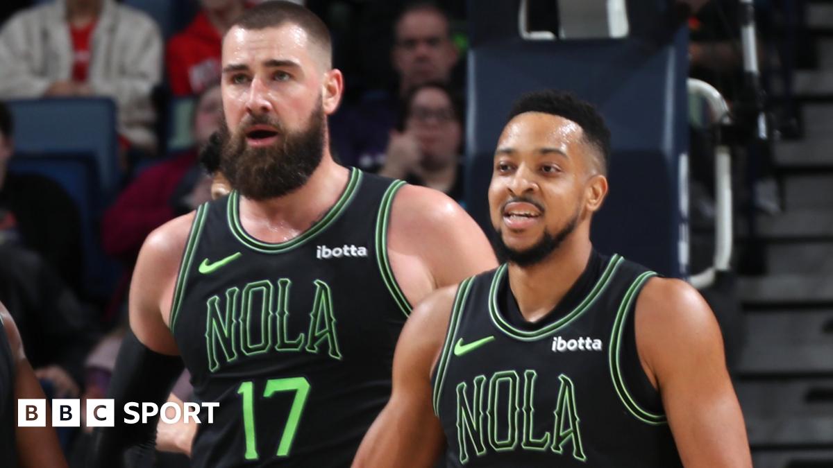 NBA: New Orleans Pelicans score franchise-record points total - BBC Sport