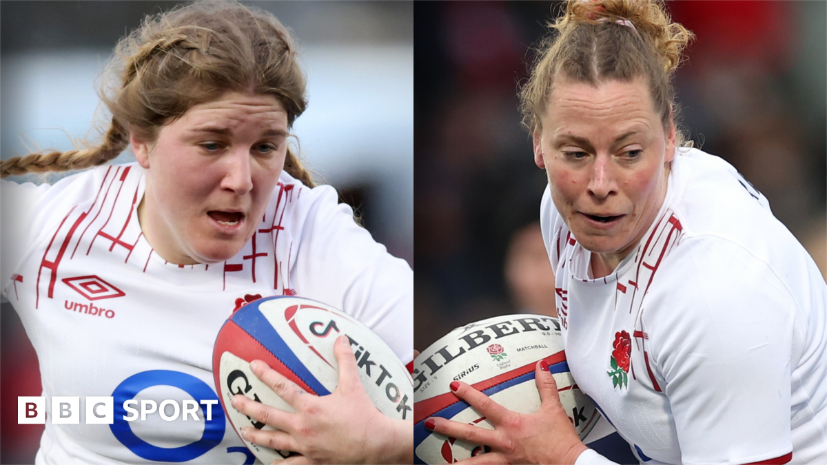 Women's Six Nations 2023: England's Poppy Cleall and Amber Reed ...