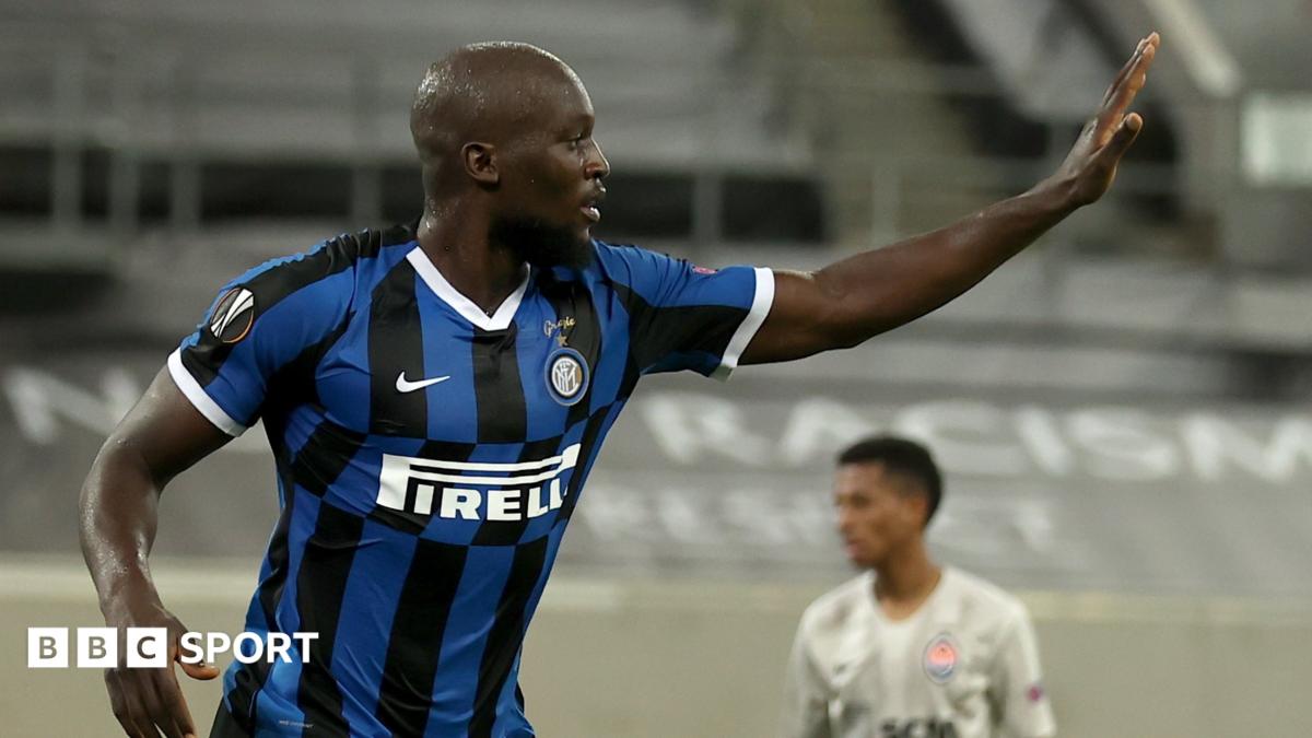 Lukaku double as Inter Milan romp into Europa League final - BBC Sport