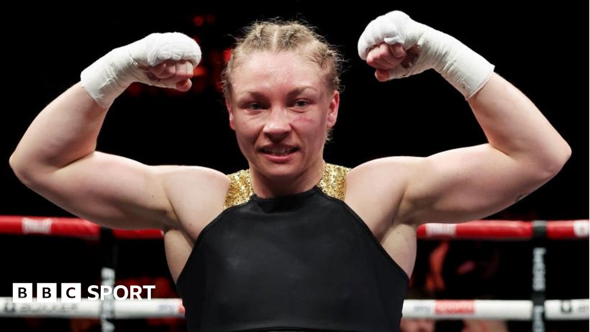 Lauren Price: Welsh fighter to feature on Liam Smith vs Chris Eubank Jr ...
