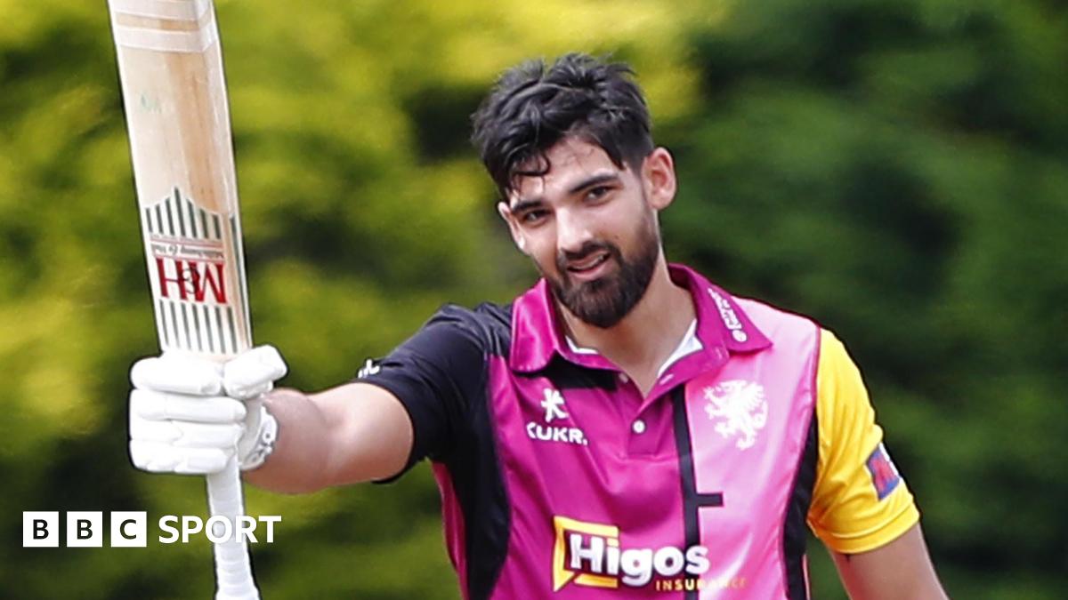 Andy Umeed: Somerset and Scotland batter on return to cricket - BBC Sport