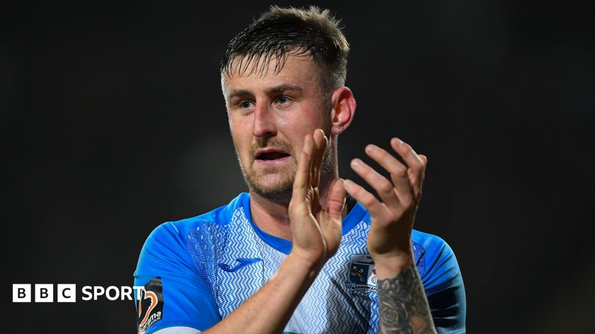 Scott Quigley: Barrow striker signs new three-year contract with newly ...