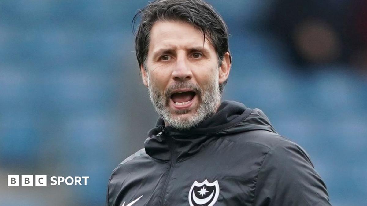 Danny Cowley: Portsmouth sack head coach after nine league games ...