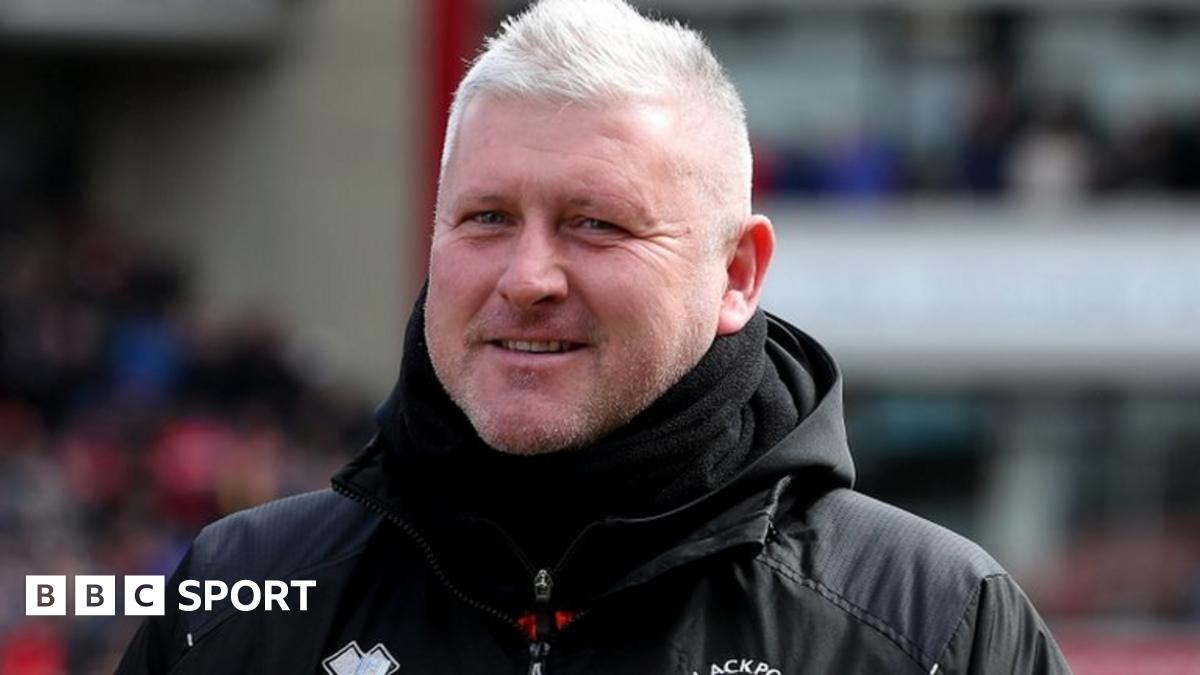 Terry McPhillips: Blackpool manager steps down after one season in ...