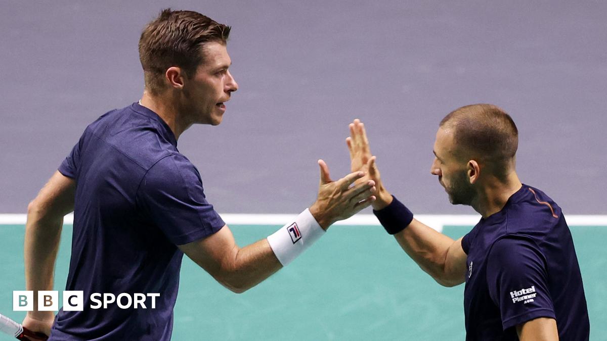 Davis Cup 2023 results: Great Britain beat Switzerland 2-1 to ...