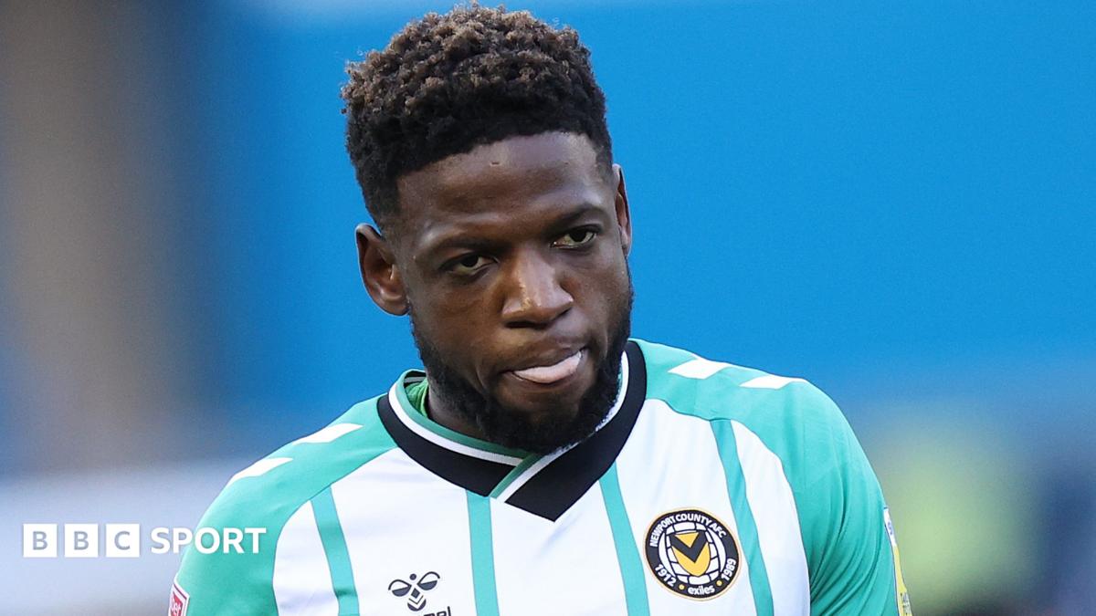 Offrande Zanzala: Newport striker out for season after knee surgery ...