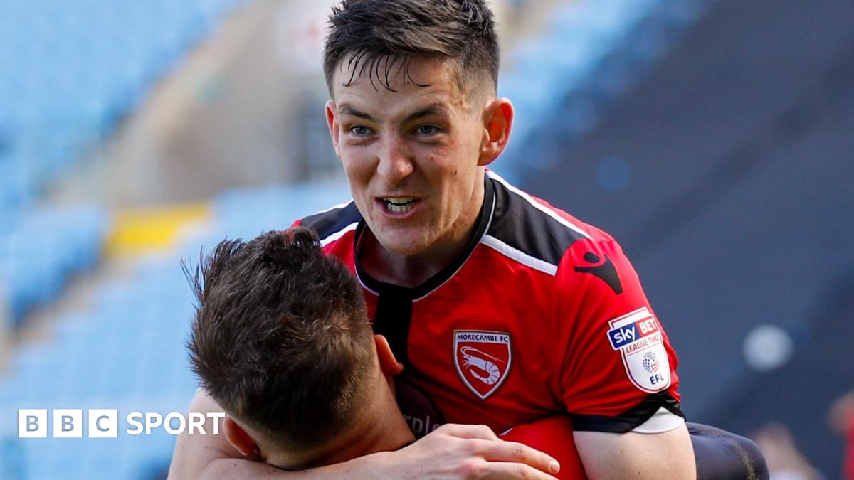Luke Conlan: Morecambe left-back signs new one-year deal - BBC Sport