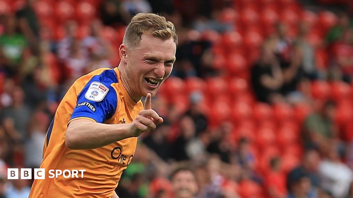 George Maris: Mansfield Town midfielder signs contract extension until ...