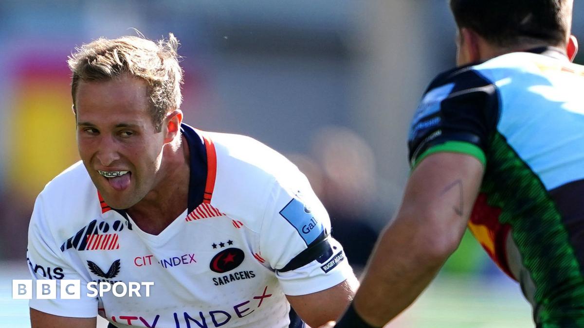 Premiership: Harlequins 27-30 Saracens - Sarries win dramatic derby ...