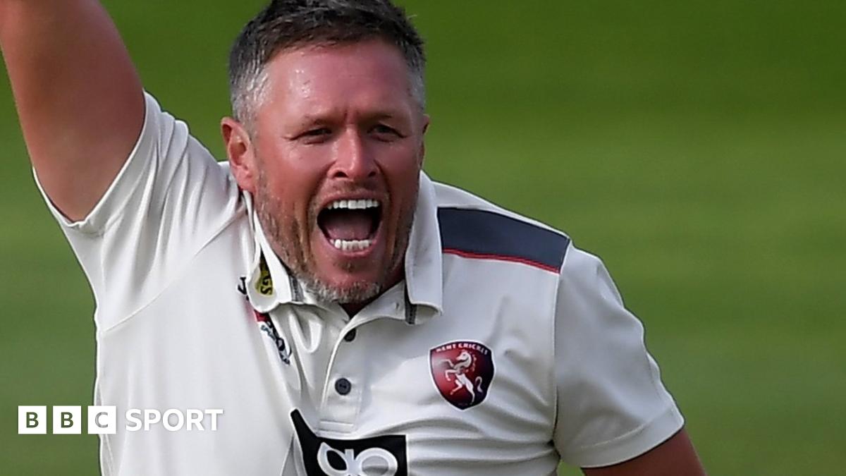 County Championship: Mitchell Claydon helps Kent take charge at Taunton ...