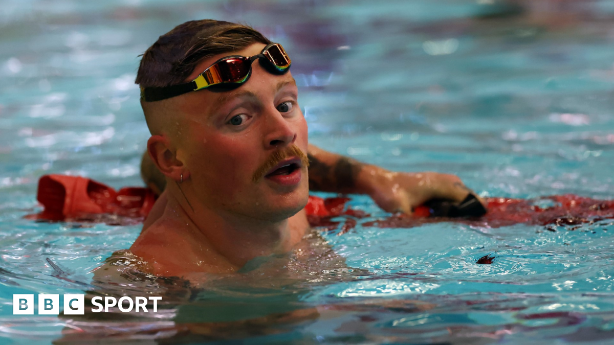 Adam Peaty: GB swimmer sustains facial injury in training incident with ...