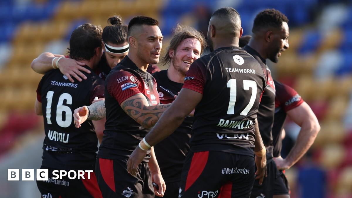 London Broncos targeting 'magic' spot in Super League, says coach Mike ...