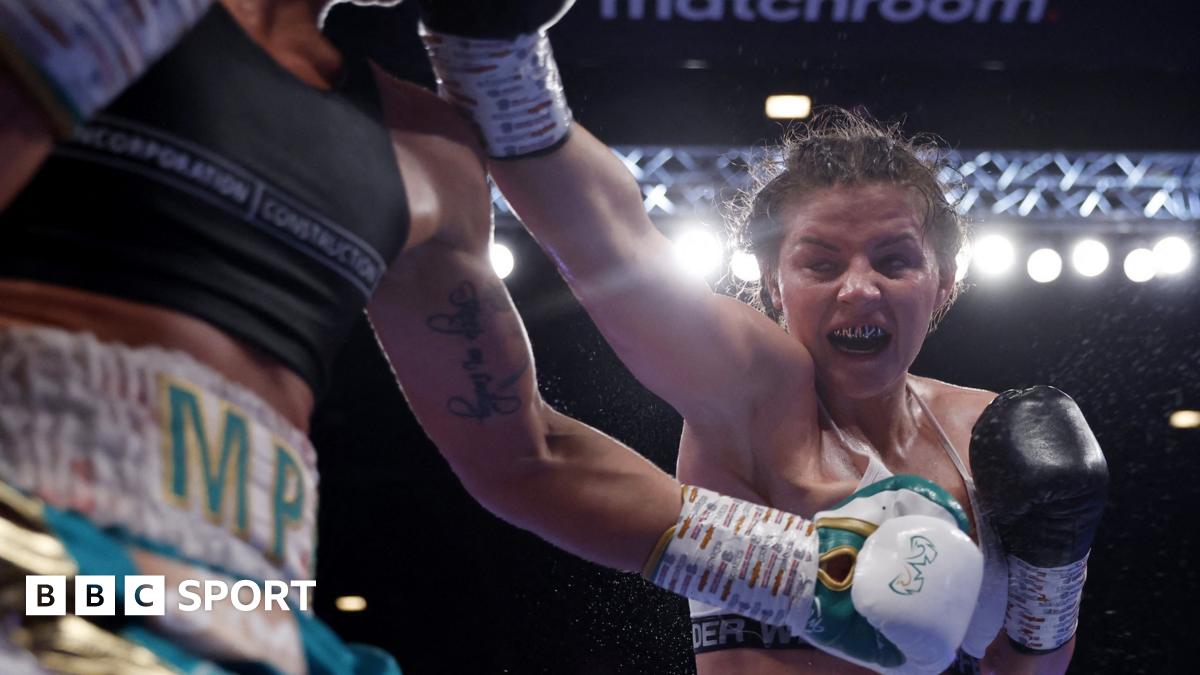 Sandy Ryan: WBO welterweight champion was in hospital before world title win - BBC Sport
