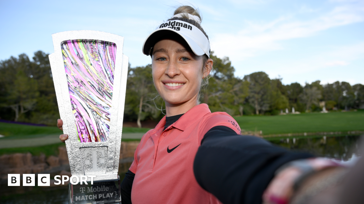 Nelly Korda wins T-Mobile Match Play in Las Vegas in fourth straight LPGA Tour victory - BBC Sport