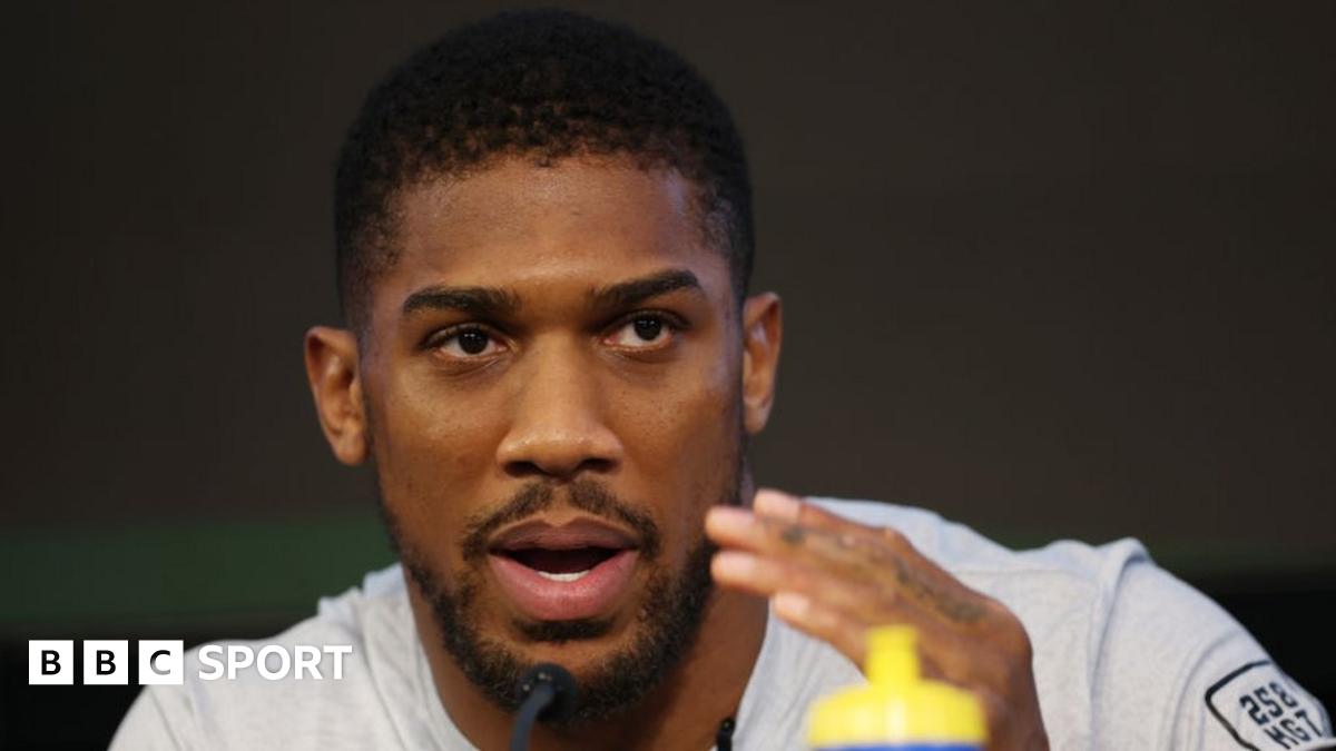 Anthony Joshua: British heavyweight says 'boxing clearly has a doping ...