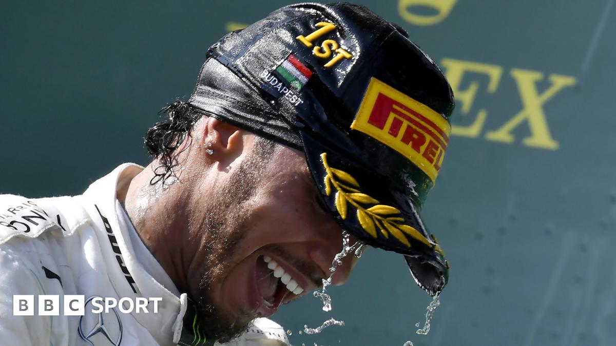 Lewis Hamilton overtakes Max Verstappen for late Hungary win - BBC Sport