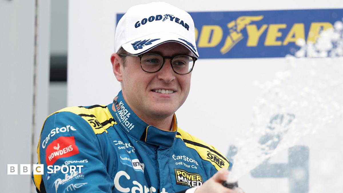 BTCC: Andrew Watson impresses with trophy on debut - BBC Sport