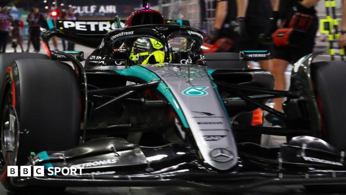 Lewis Hamilton tops Bahrain Grand Prix second practice - BBC Sport