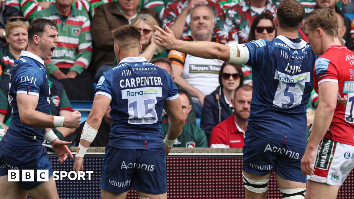 Sale Sharks 21-13 Leicester Tigers: Sharks reach first Premiership ...