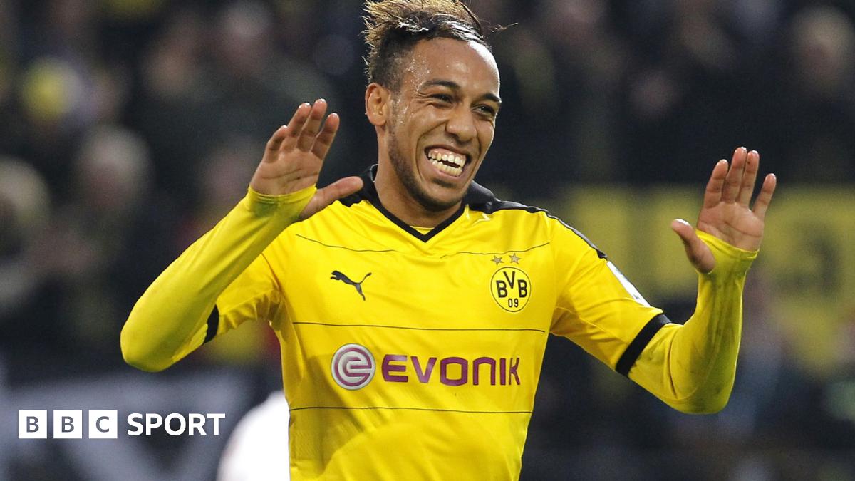 Pierre-Emerick Aubameyang: Borussia Dortmund striker staying - BBC Sport