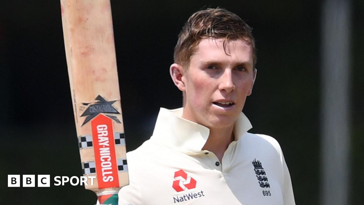 England in Sri Lanka: Zak Crawley hits century in tour match - BBC Sport