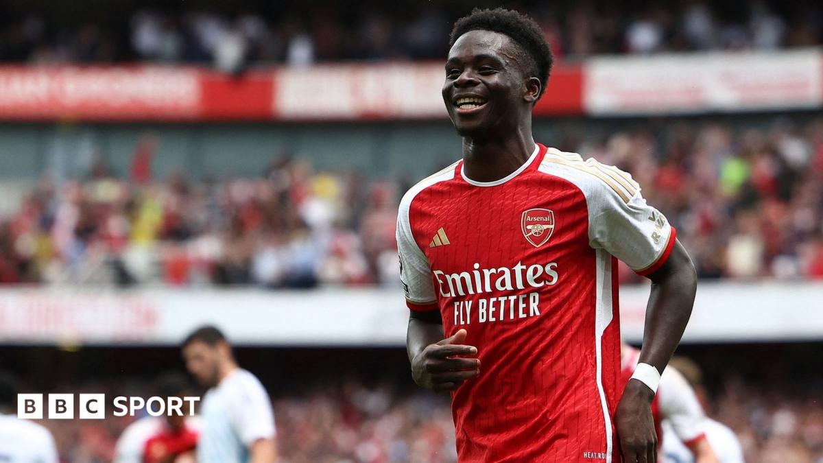 Arsenal 2-1 Nottingham Forest: Superb Bukayo Saka strike helps Gunners ...