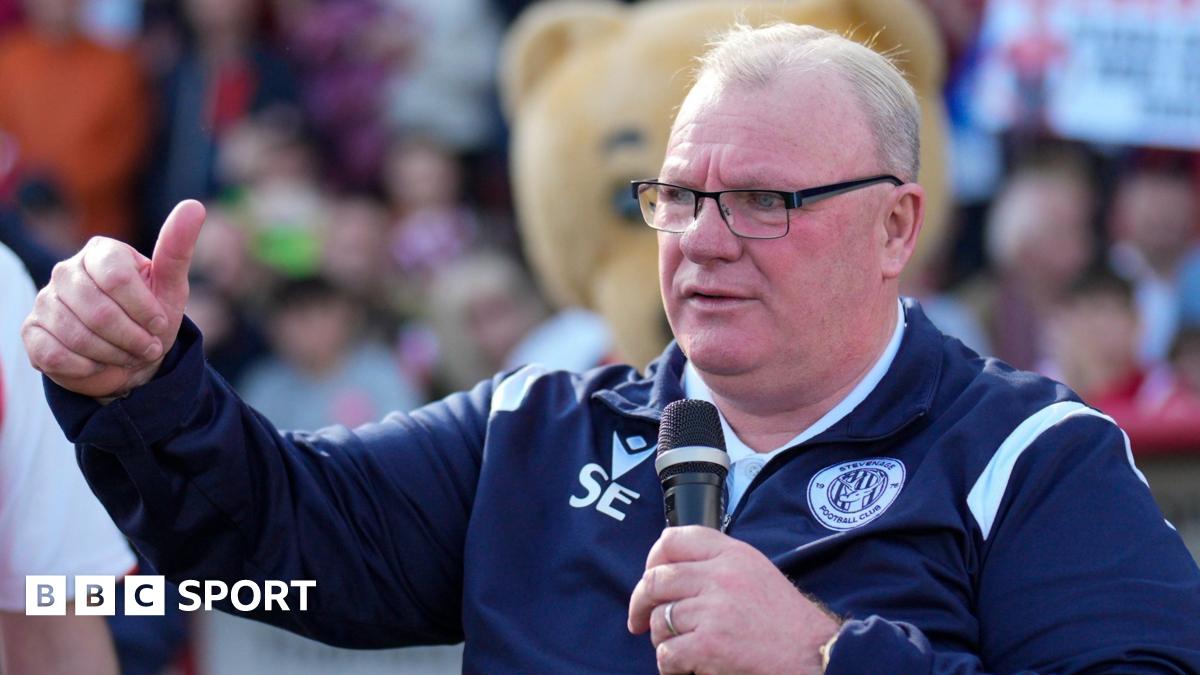 Steve Evans: Stevenage boss excited for future after promotion to ...