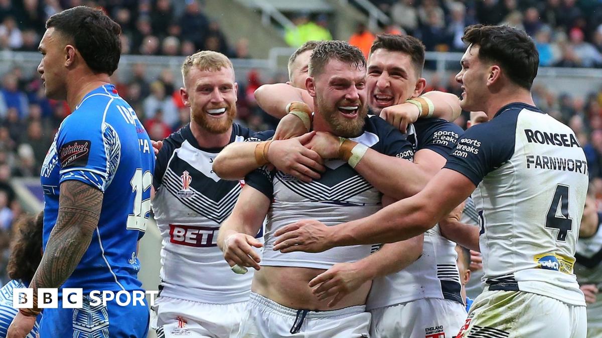 Rugby League World Cup: England send sparks flying in Samoa victory ...