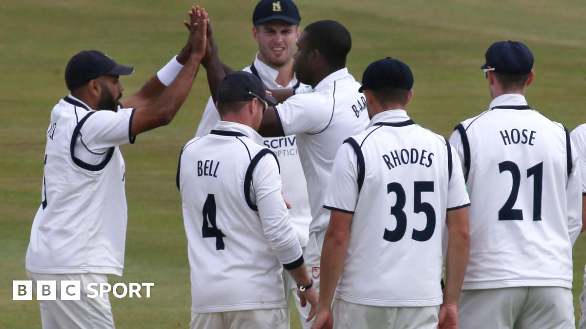 County Championship: Joe Denly and Jonathan Trott hit fifties on day of ...