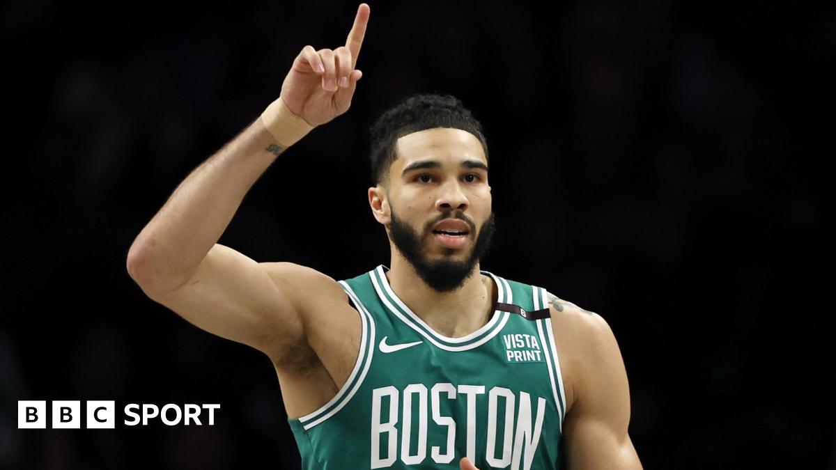 NBA: Jayson Tatum dazzles in 41-point performance as Boston Celtics beat Brooklyn Nets - BBC Sport