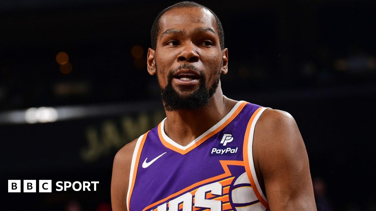 NBA round-up: Kevin Durant stars with 25 points as Phoenix Suns beat ...