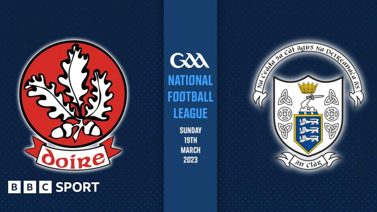 Watch again: Derry footballers secure promotion - BBC Sport