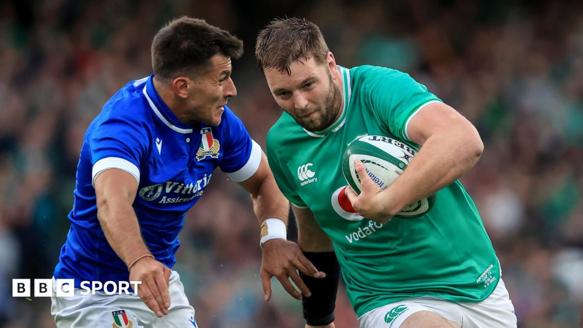 Ireland 33-17 Italy: Grand Slam winners begin World Cup warm-up series ...