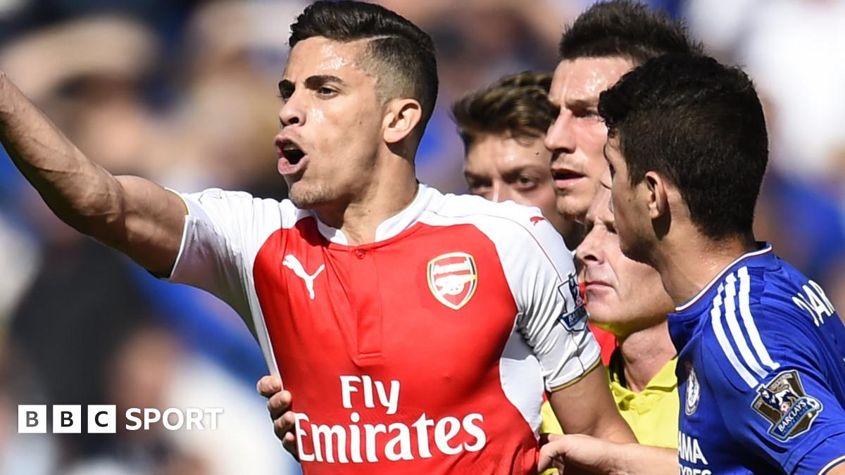 Gabriel: Arsenal defender given one-match ban and £10,000 fine - BBC Sport