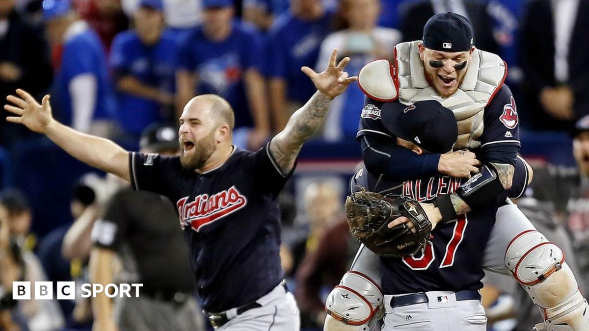 Cleveland Indians beat Toronto Blue Jays to reach first World Series ...