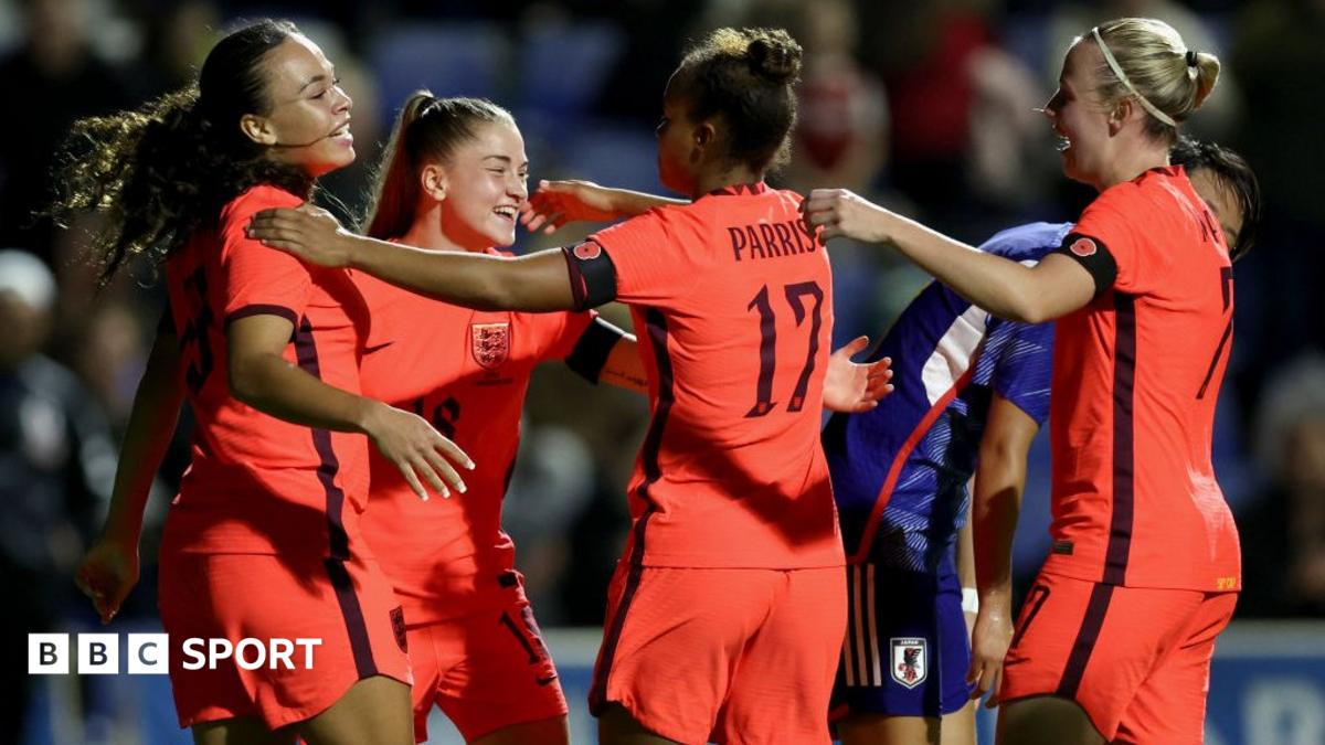England 4-0 Japan: Jess Park scores on her debut in Lionesses win - BBC ...