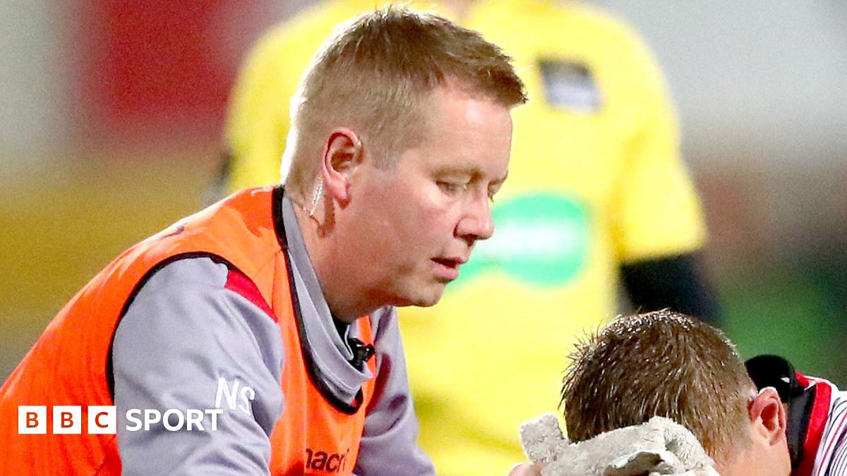 Ulster Rugby: Physio Gareth Robinson departs role with Irish province - BBC Sport