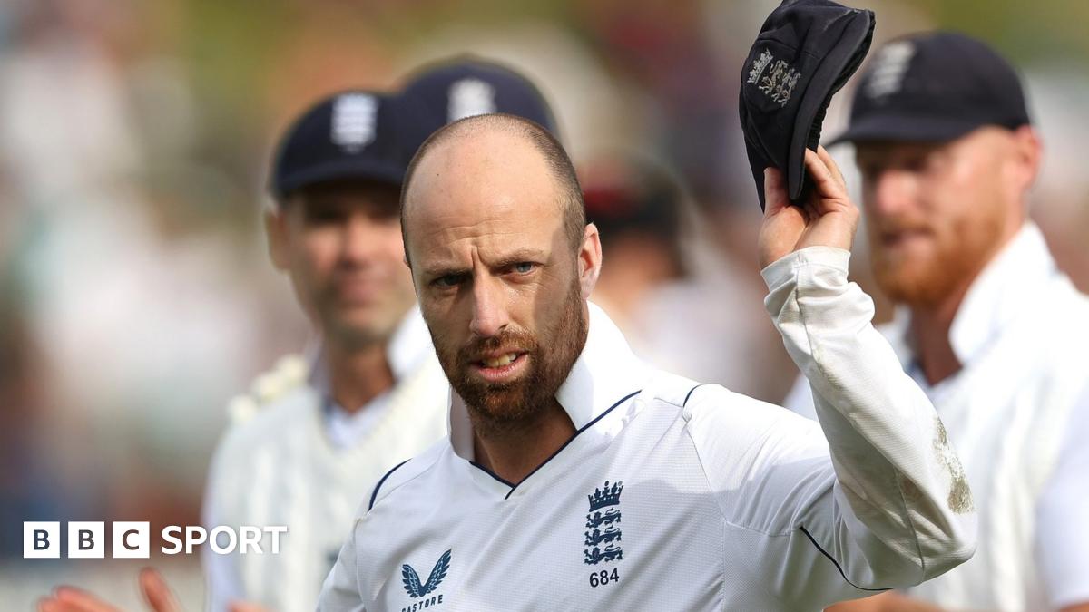 Jack Leach: England spinner ruled out of remainder of Test series with ...