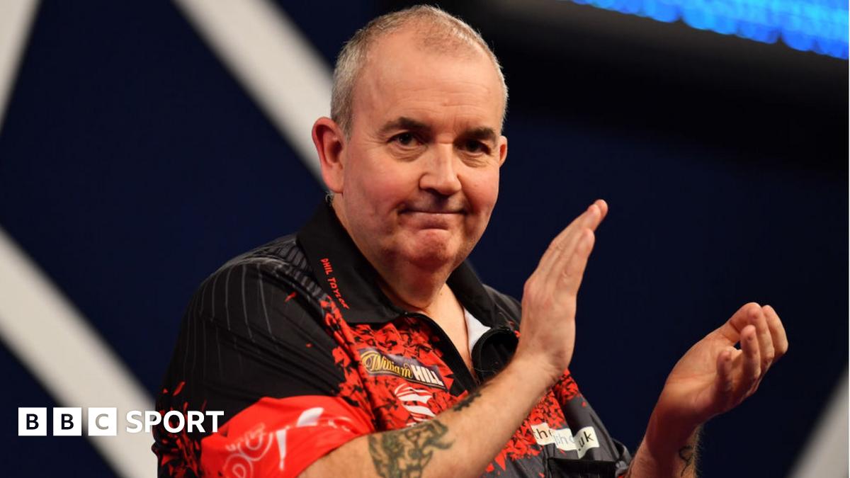 Phil Taylor: 16-time world champion to retire at the end of 2024 - BBC ...