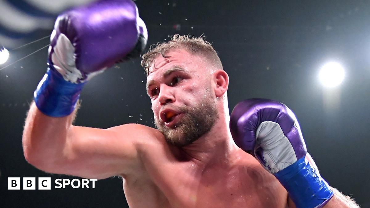 Billy Joe Saunders: Boxer found guilty of misconduct and fined £15,000 ...