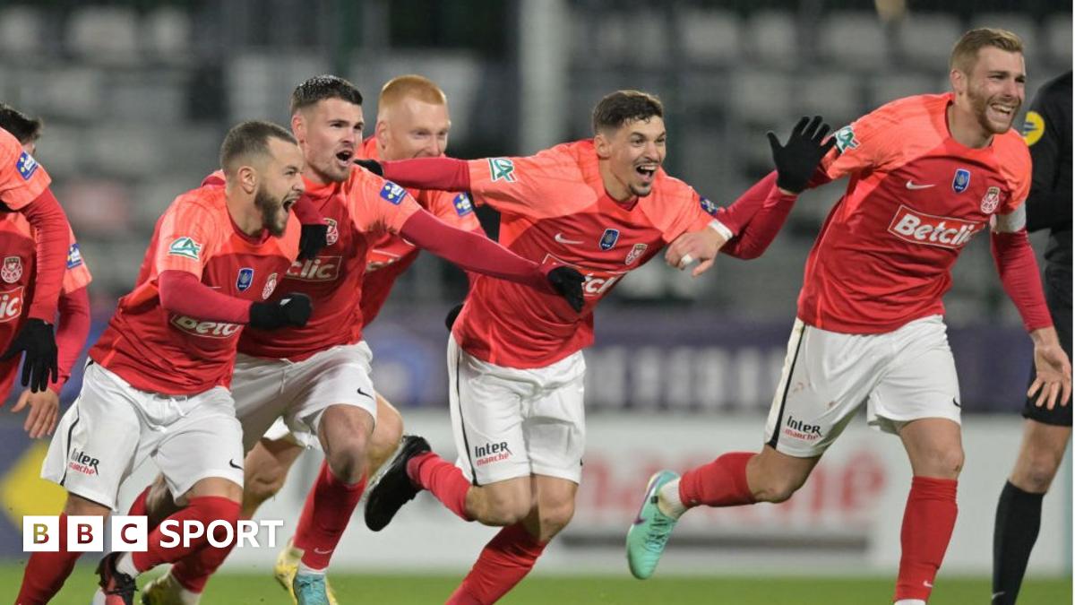 Rouen 3-3 Toulouse (12-11 on pens): Minnows beat French Cup holders in ...