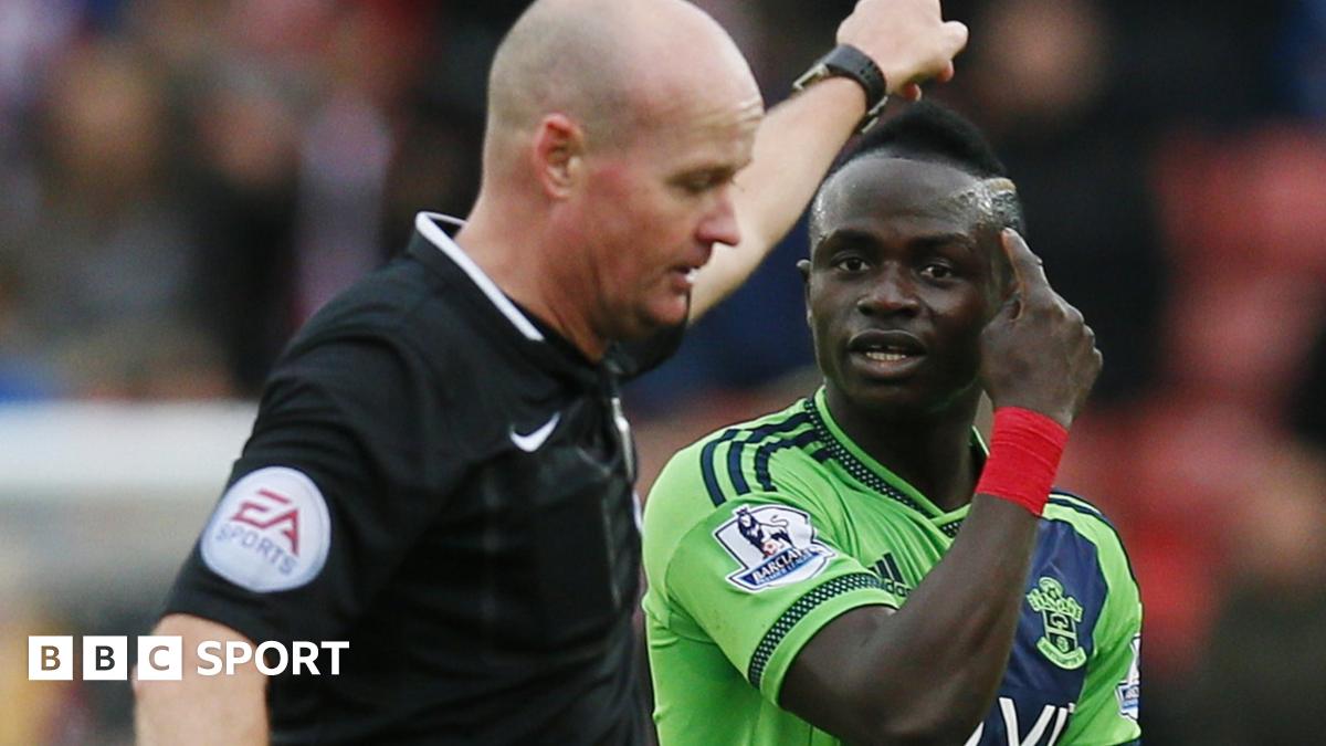 Southampton win appeal against Sadio Mane red card - BBC Sport
