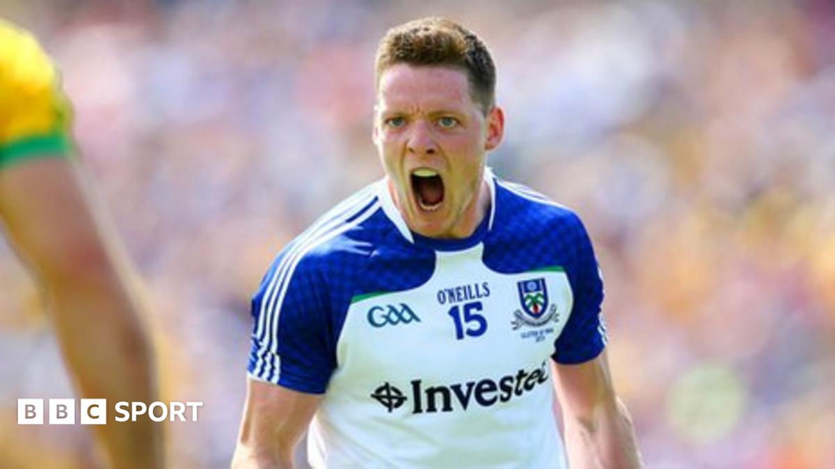 Ulster SFC final: Monaghan beat Donegal by 0-11 to 0-10 at Clones - BBC ...