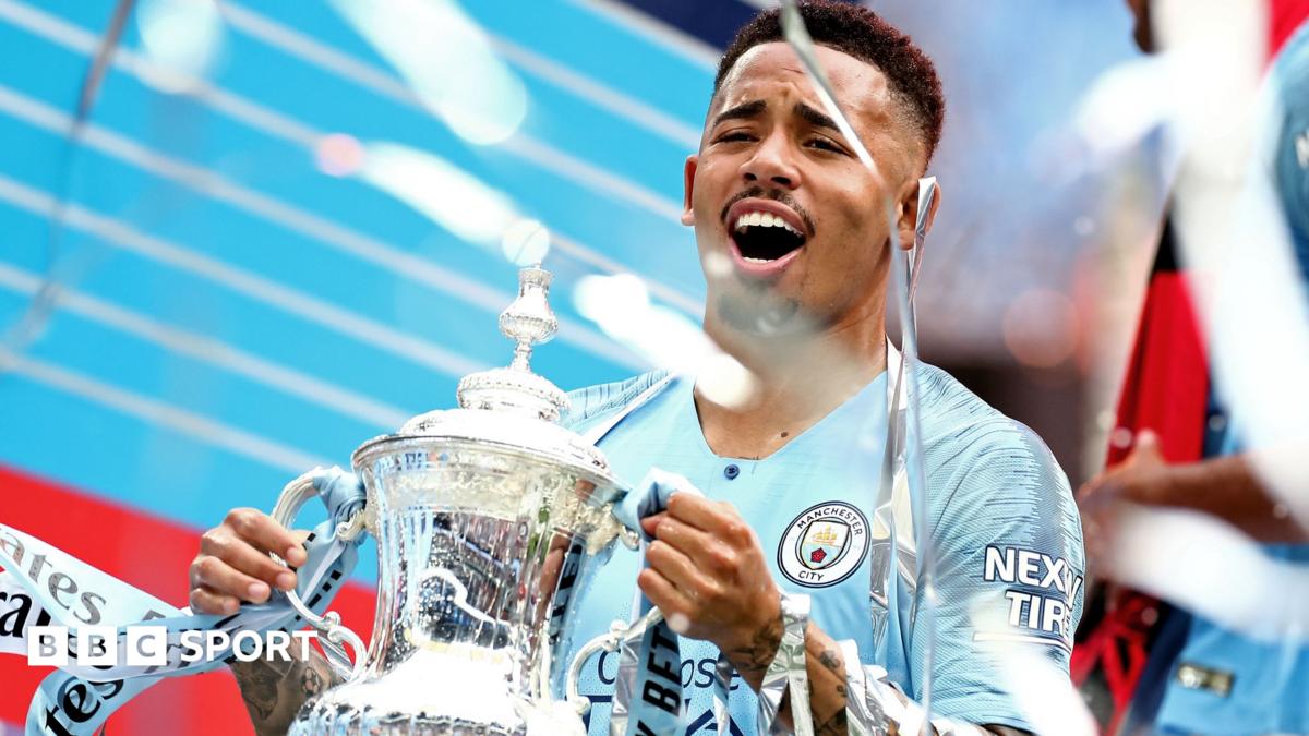 Man City 6-0 Watford: City clinch historic domestic treble - BBC Sport
