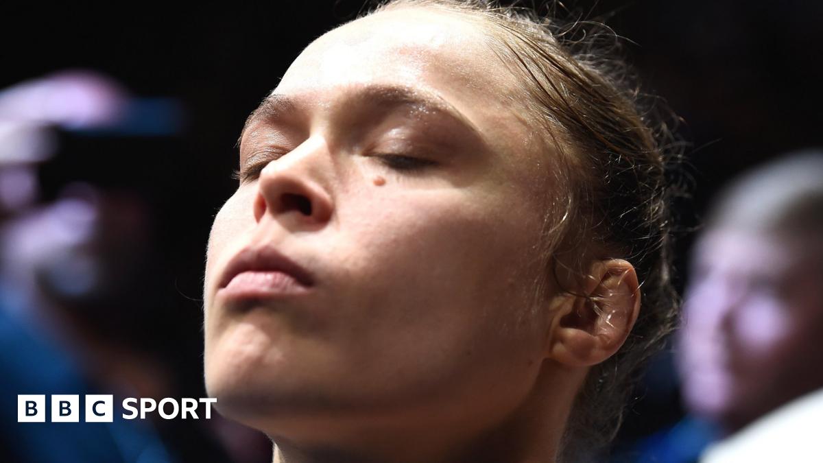 Ronda Rousey: How former UFC fighter found solace and inner peace - BBC ...