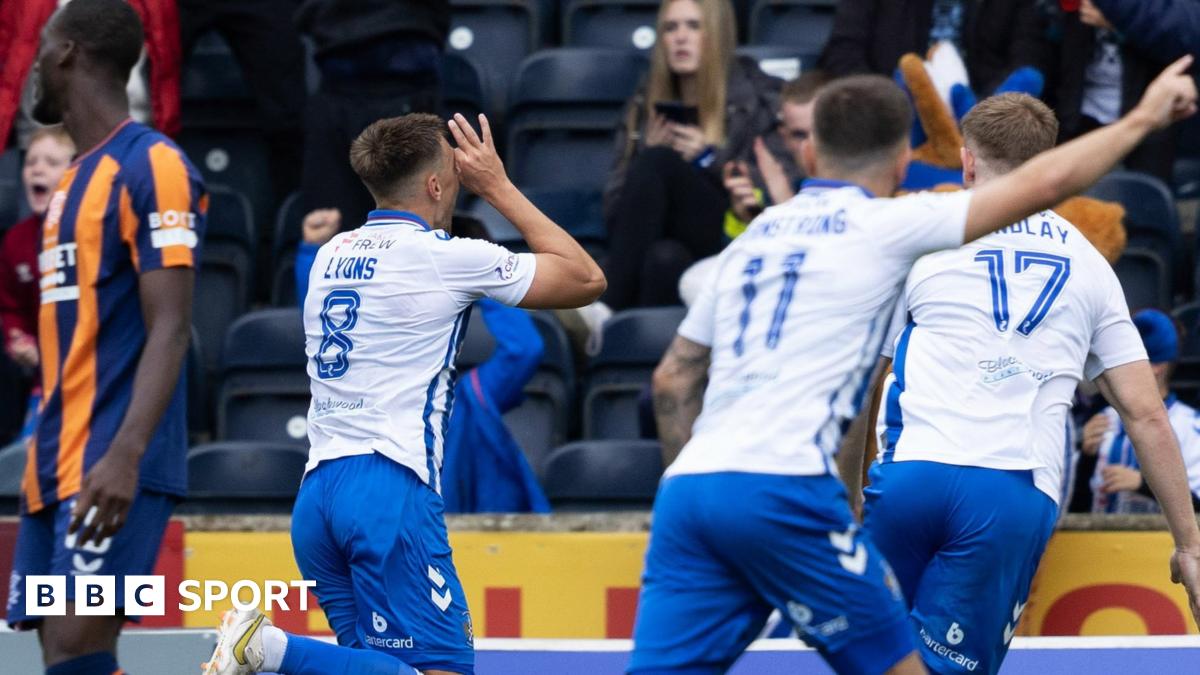 Kilmarnock 1-0 Rangers: Brad Lyons winner stuns new-look visitors in ...