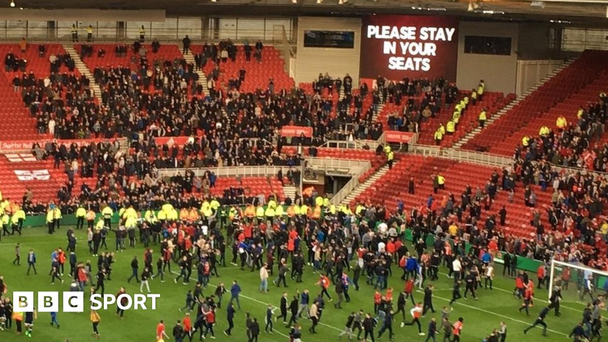 Middlesbrough v Millwall trouble: 22 fans identified after ...