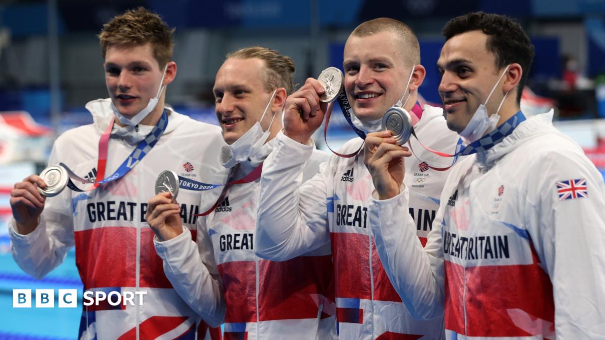 Tokyo Olympics: Great Britain win record eighth swimming medal with men ...