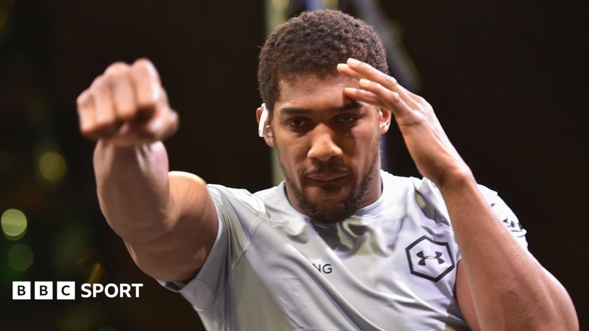 Joshua v Ruiz II: Anthony Joshua responds to 'sportswashing' Saudi ...